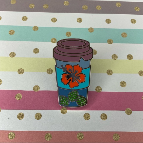 Disney | Accessories | Lilo And Stitch Coffee Cup Latte Disney Parks ...